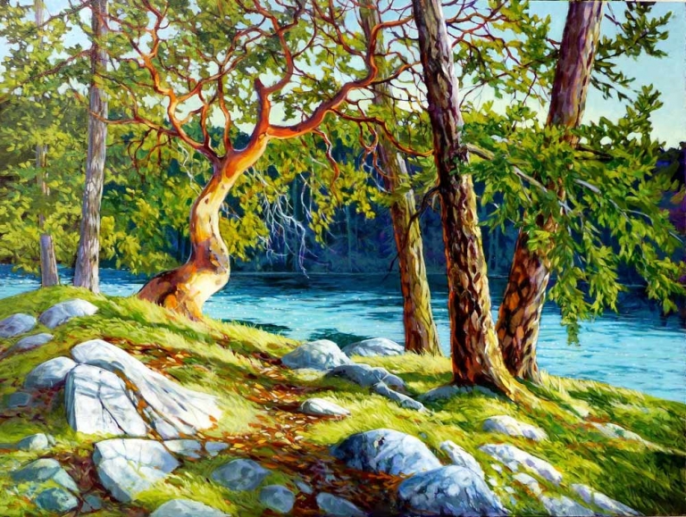 Janice Robertson | Canadian Landscape Artist, watercolor, acrylic, oil ...